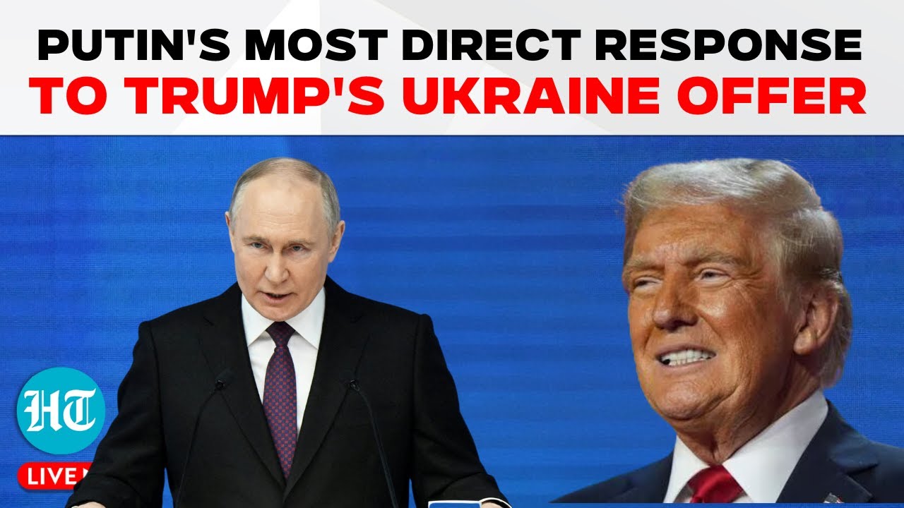 Putin Speech LIVE: Vladimir Putin Responds To Trump's Plan For Ukraine ...