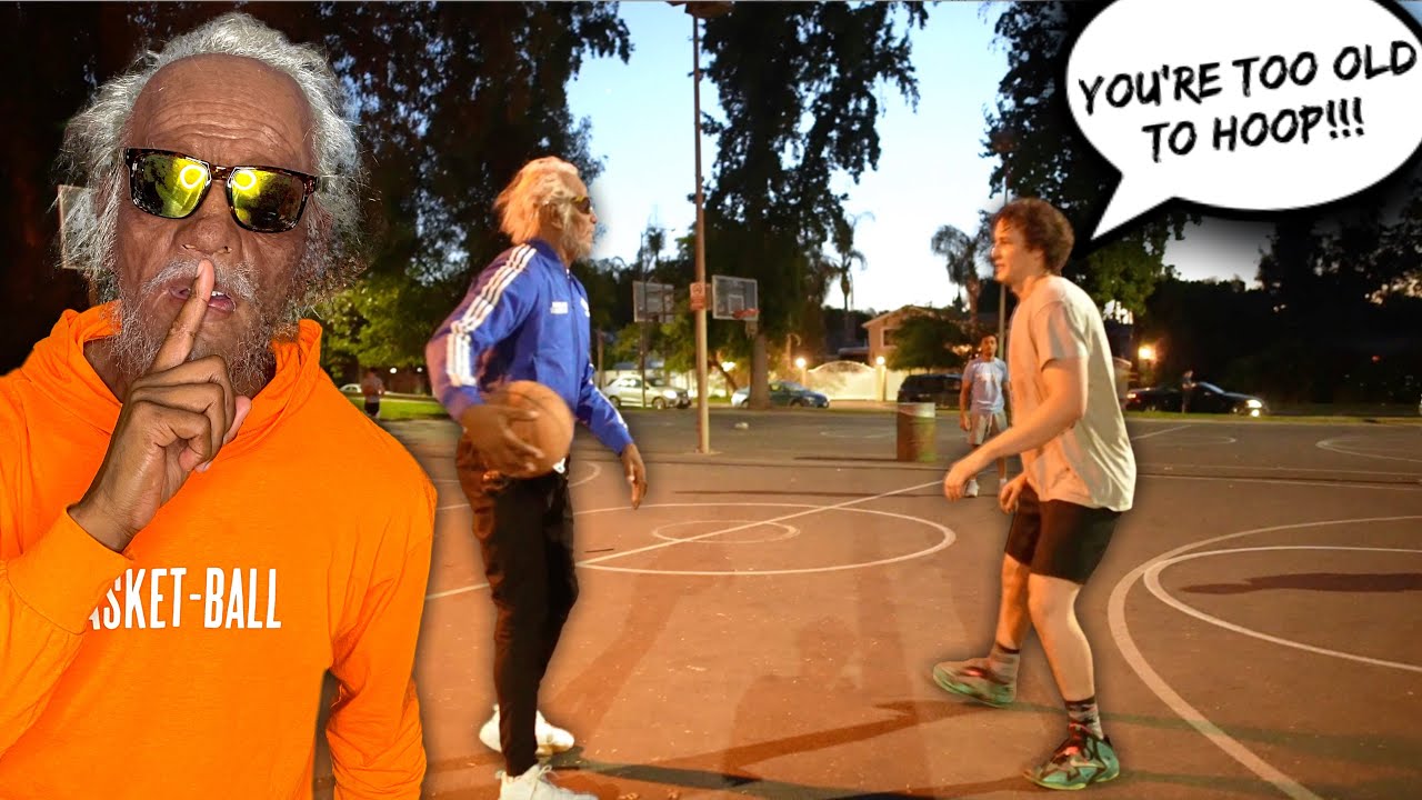 Old Man Can Dunk on Strangers - YouTube