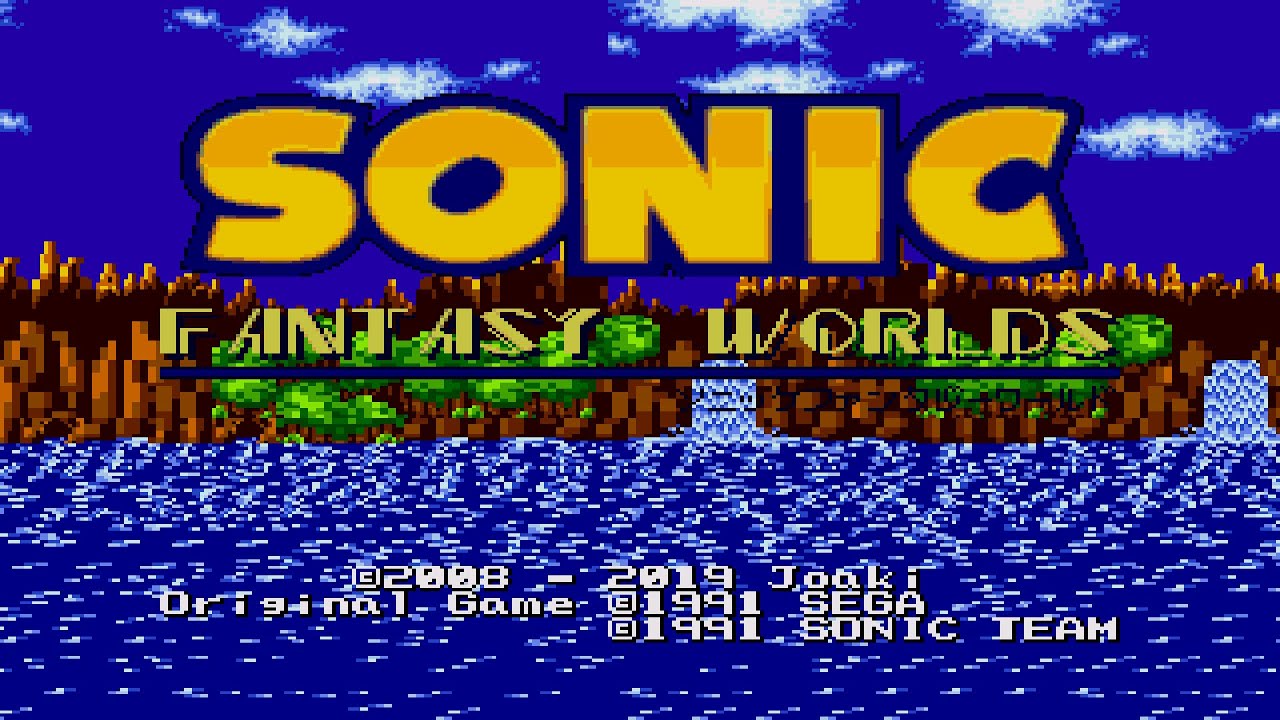 Sonic Fantasy Worlds (Final Release) :: 100% Full Game Playthrough ...