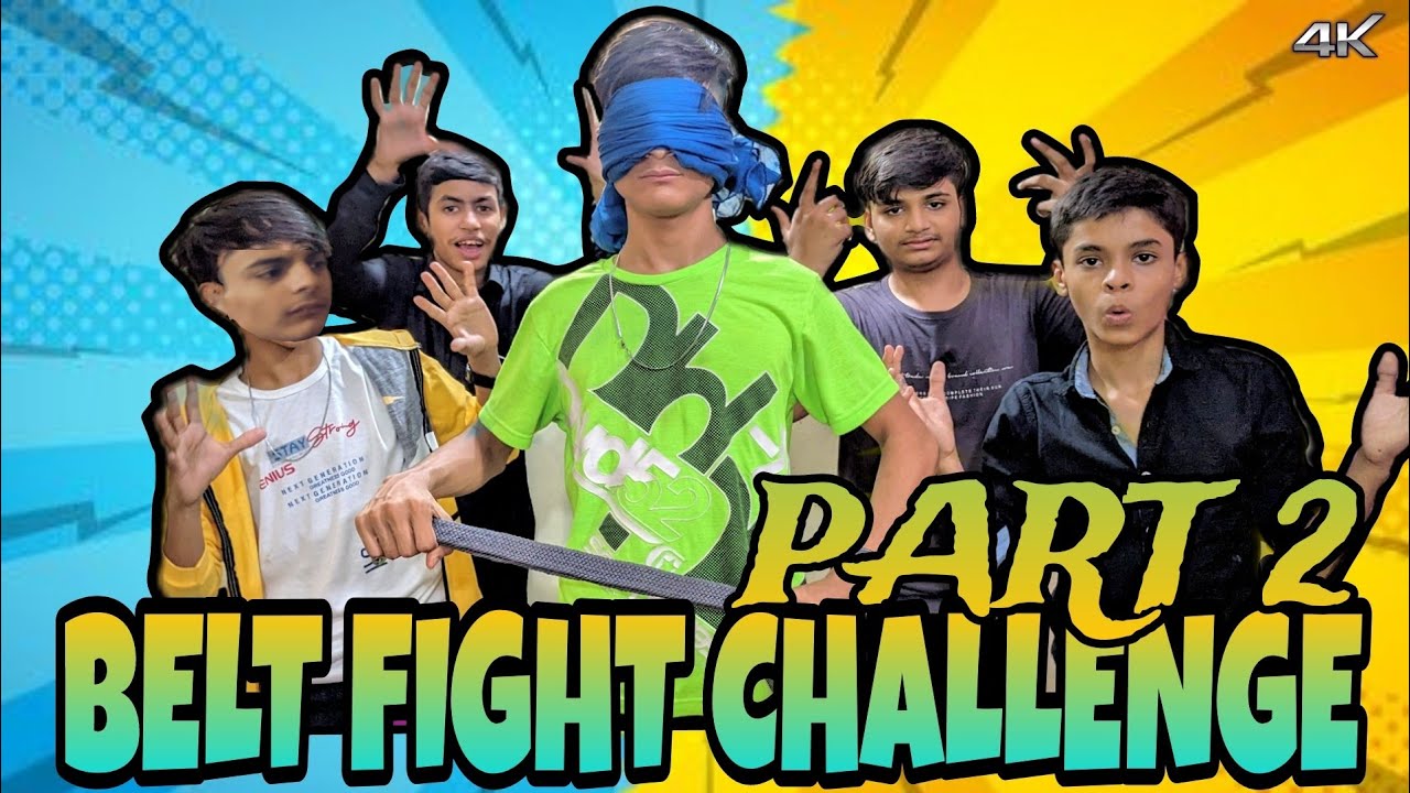 | BELT FIGHT CHALLENGE PART 2 |🥷 (3STARINSKY)#comedy #fight #challenge ...