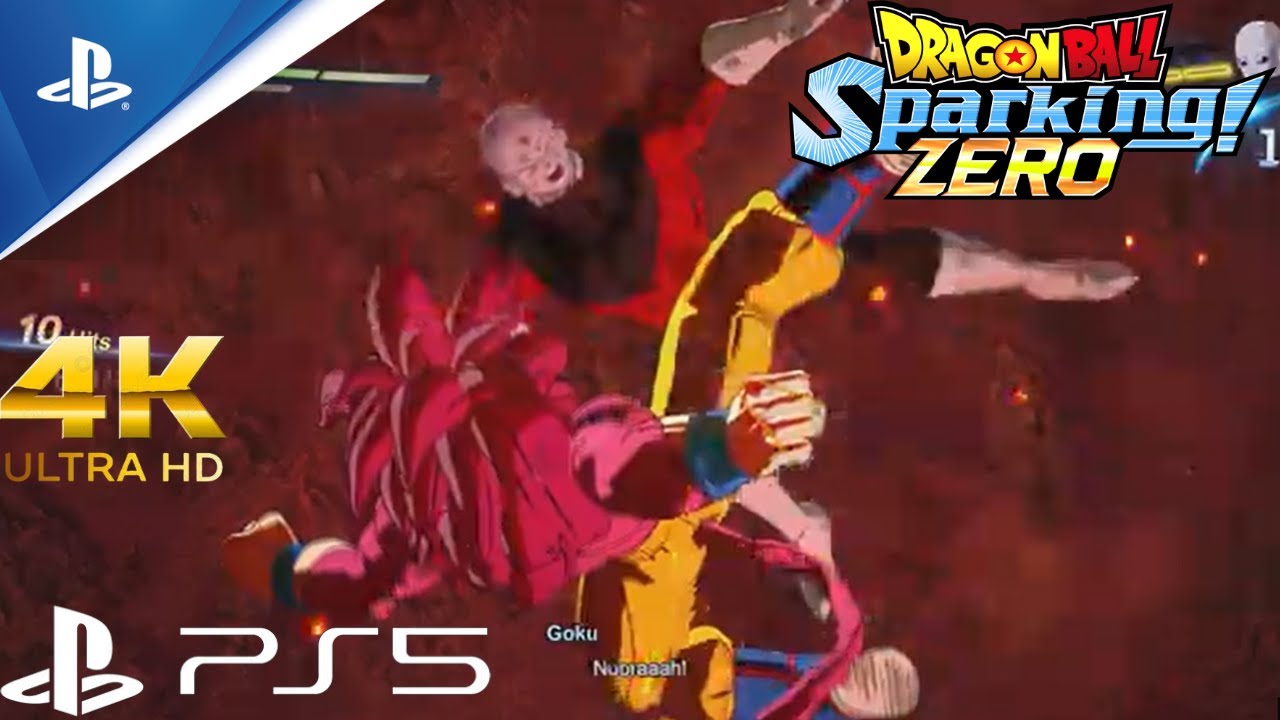 Goku SS4 Daima | Jiren | Battle | PS5 | 4K | No Commentary | DRAGON ...