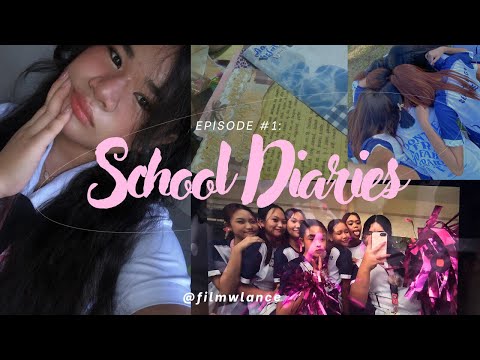 🥨🍡 school diaries — episode 1 |  VLOG #3 first day of school, cafe hopping & grwm ♡