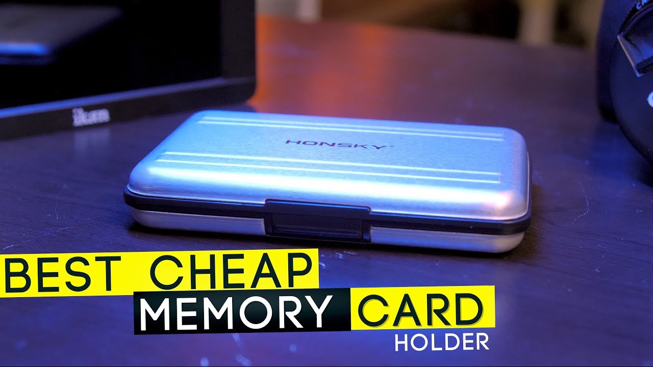 BEST CHEAP Memory Card Carrying Case | Honsky Card Holder - YouTube