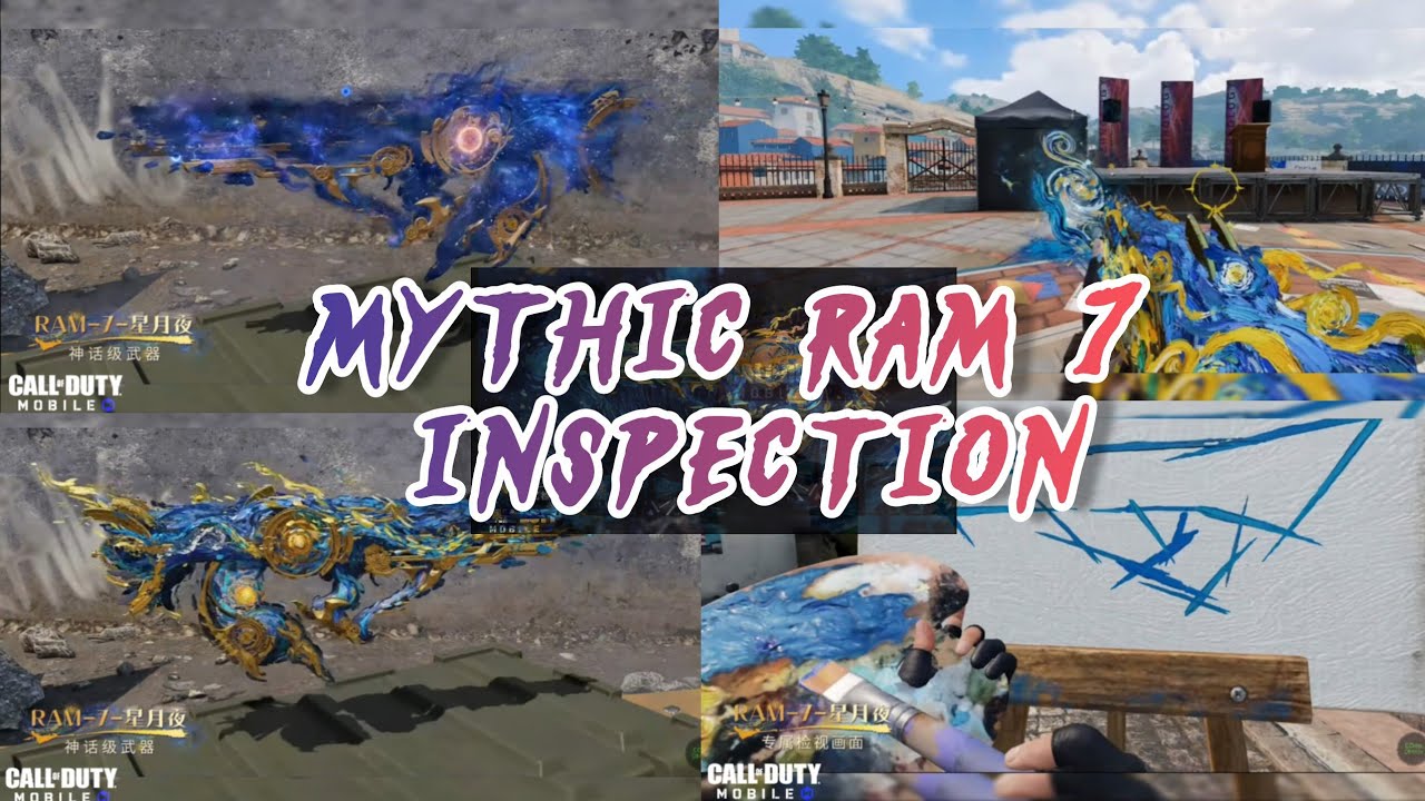 The Mythic RAM 7 Inspection and iron sight 😱is Purely Amazing😎. - YouTube