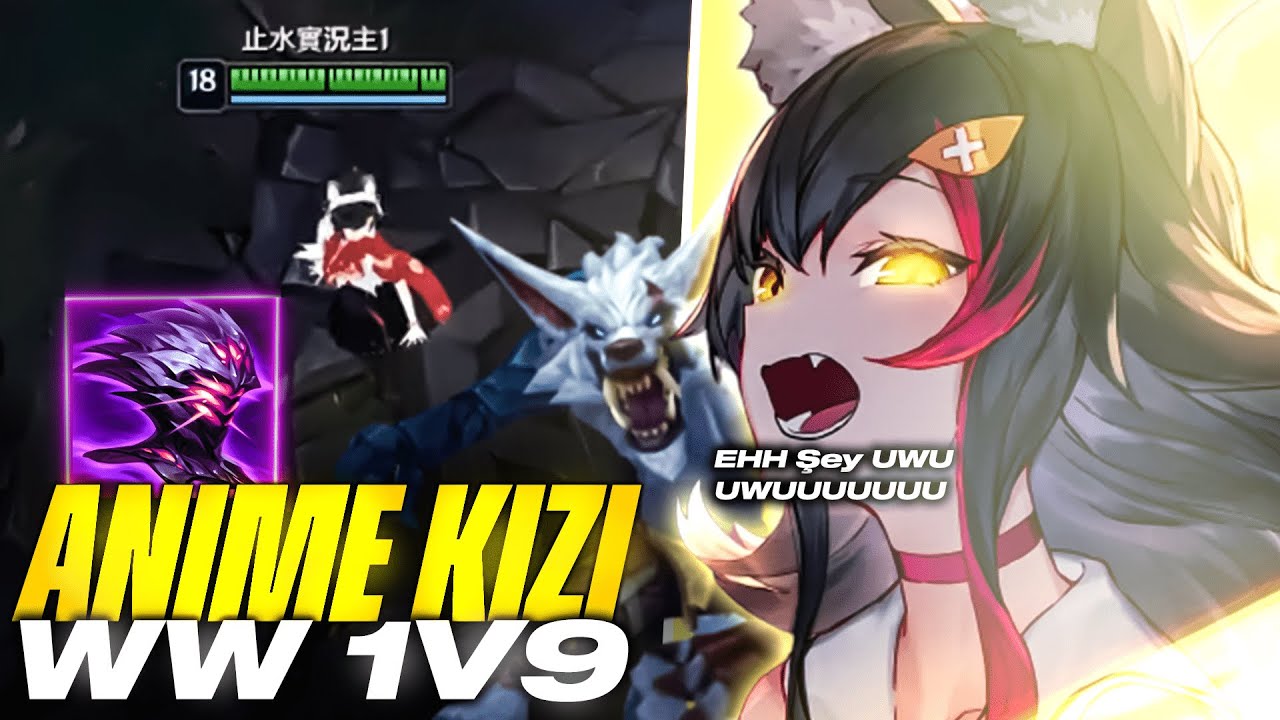 ANİME KIZI WARWICK İLE 1V9 ATMAK - YouTube