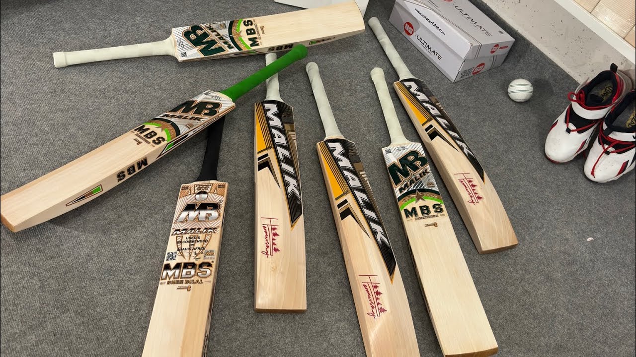 MB Malik MBS cricket bats unboxing 2023! Amazing bats - YouTube