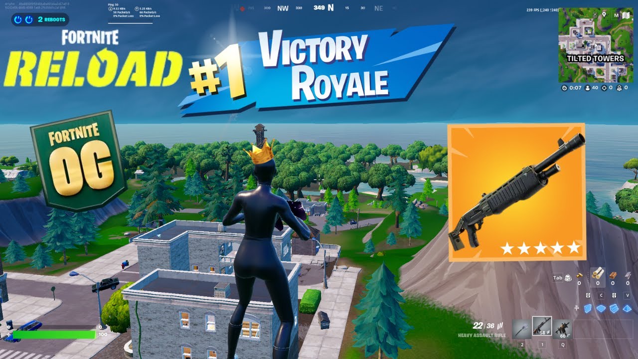 Fortnite Reload | High Kill Solo, OG Gameplay (Keyboard & Mouse) - YouTube