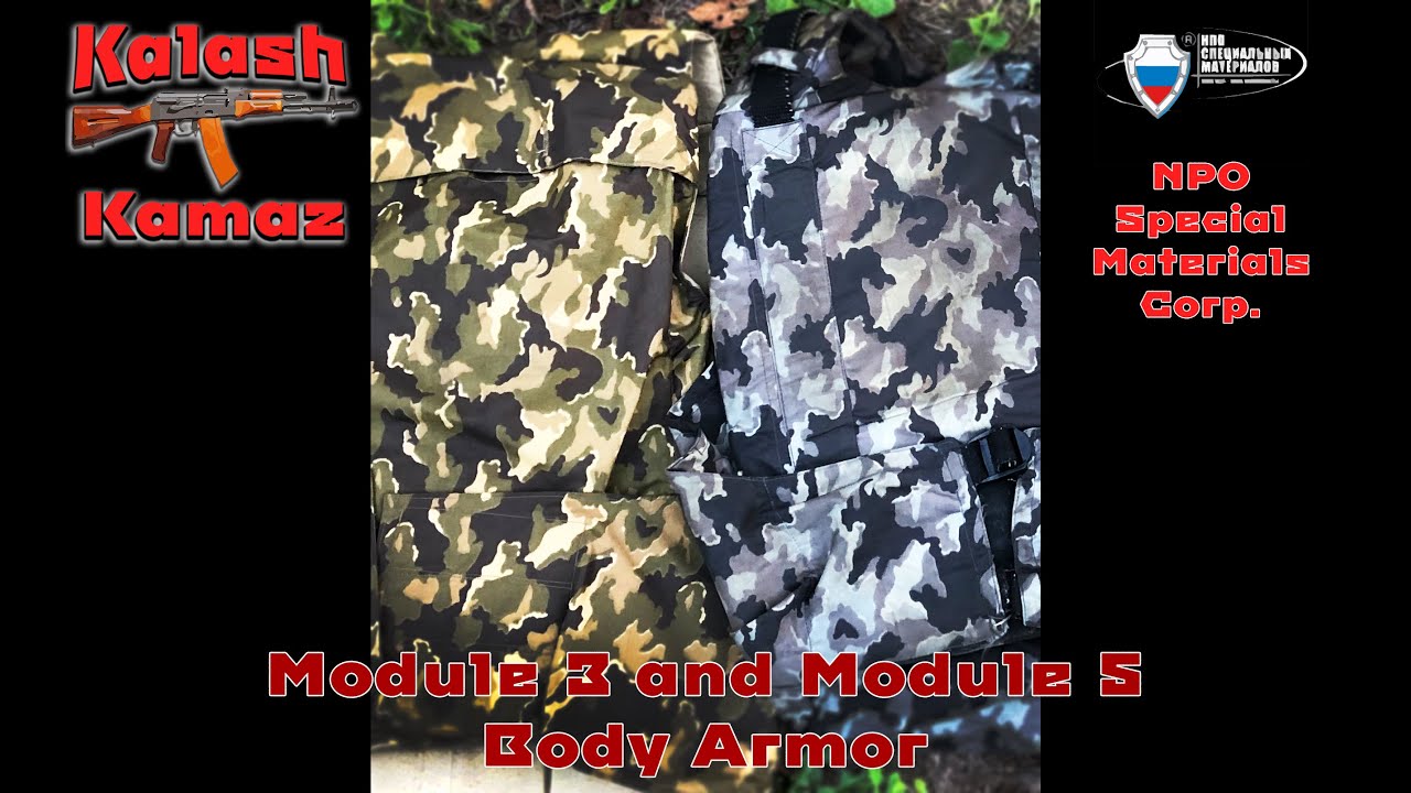 NPO SM Module 3 & 5 Russian Body Armor - YouTube