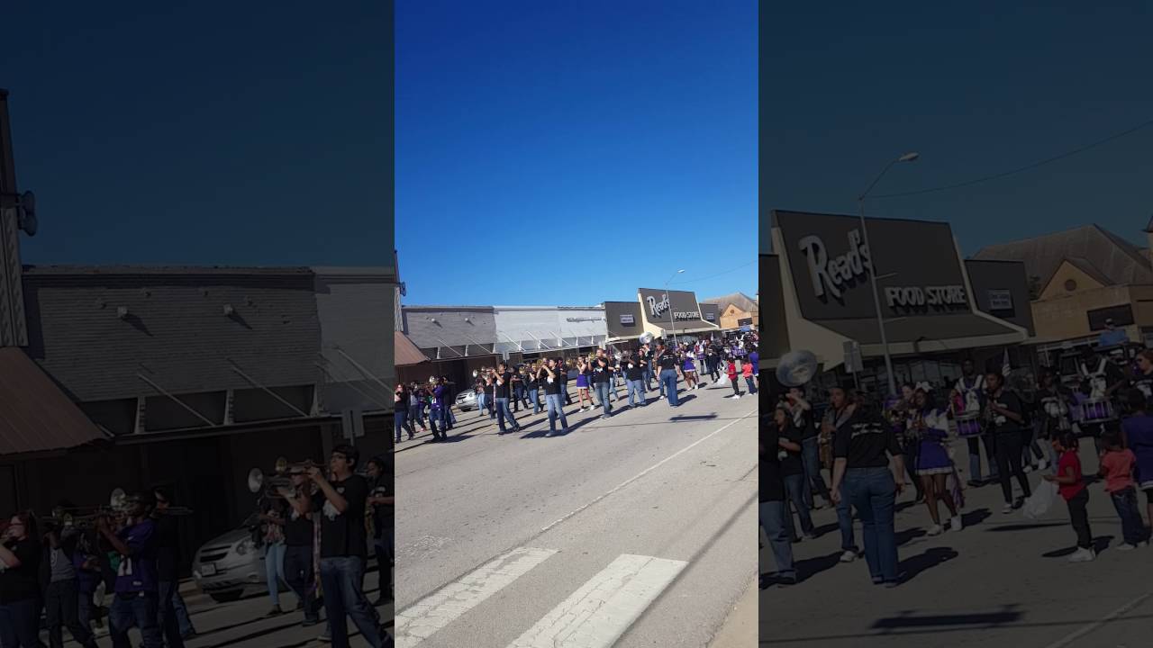 Mart Texas homecoming parade 10-21-2016 - YouTube