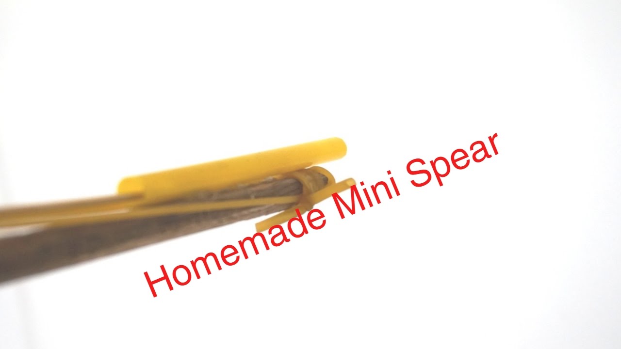 Homemade Mini Spear - YouTube