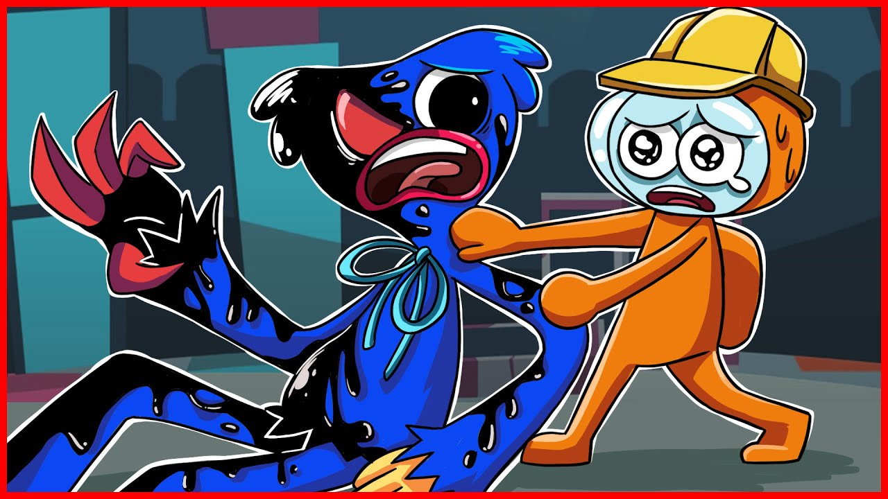 Huggy Wuggy Is So Sad With Engineer Poppy Playtime Best Animation