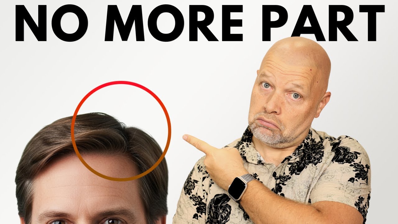 How to Remove a Side Part in Your Hair - YouTube