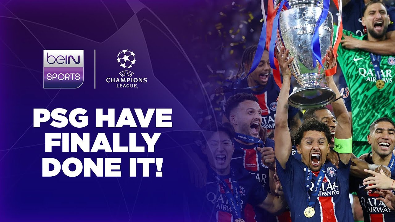 PSG Angkat Trofi Liga Champions Untuk Pertama Kalinya Sepanjang Sejarah ...