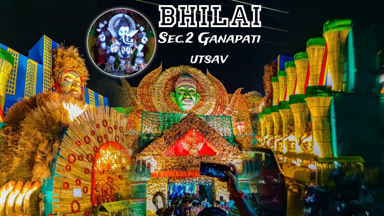 एक पेड़ मां के नाम थीम गणेश पंडाल से.2 || ek ped maa ke nam theme ...