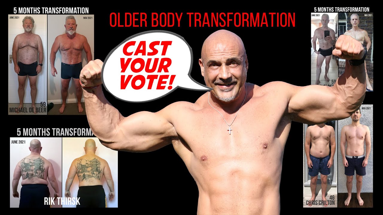 How much change can the older body achieve with a 5 month ...