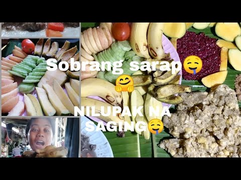 NILUPAK (NILUSAK) NA SAGING MUKBANG I COOKING IDEAS |CLASSIC PINOY ...
