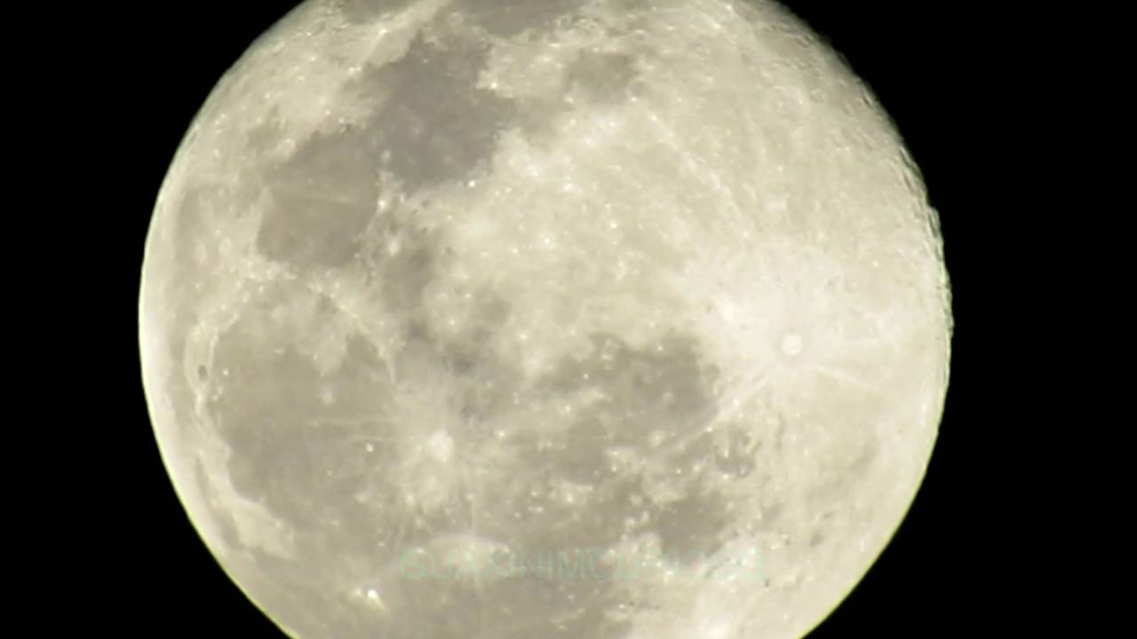 Zoom da canon sx520hs na lua - YouTube