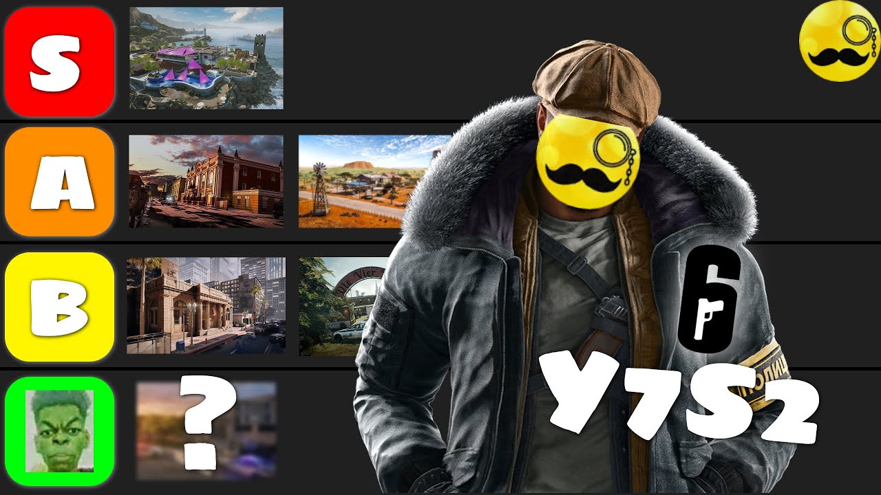 Rainbow Six Siege Map Tier list Y7S2 - YouTube