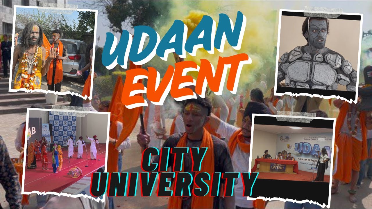 Celebration of UDAAN event in CT univesity | vlog - YouTube