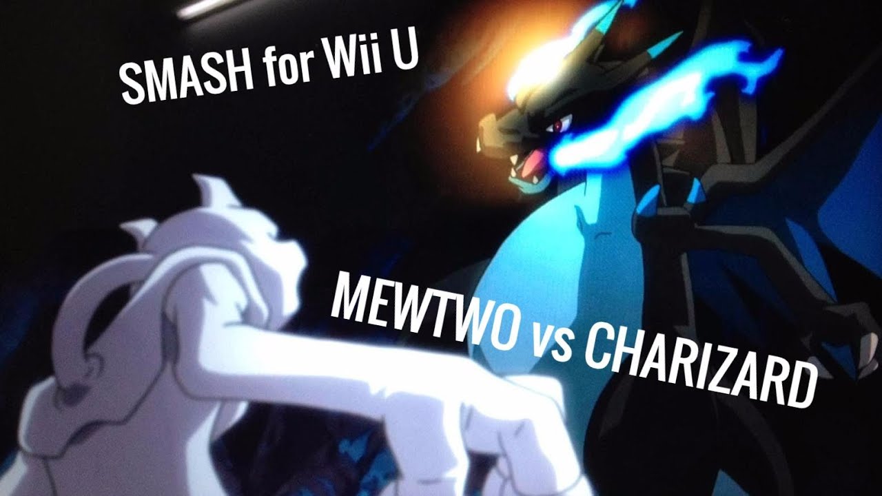 EPIC Mewtwo vs Charizard Battle in Smash Wii U with SMASH BALLS - YouTube