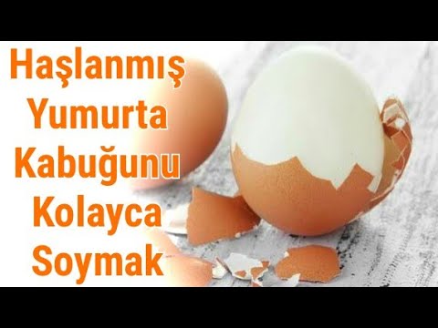 Haşlanmış yumurta kabuğunu kolayca soymak için ne yapmak gerekir ? - Pratik Bilgiler