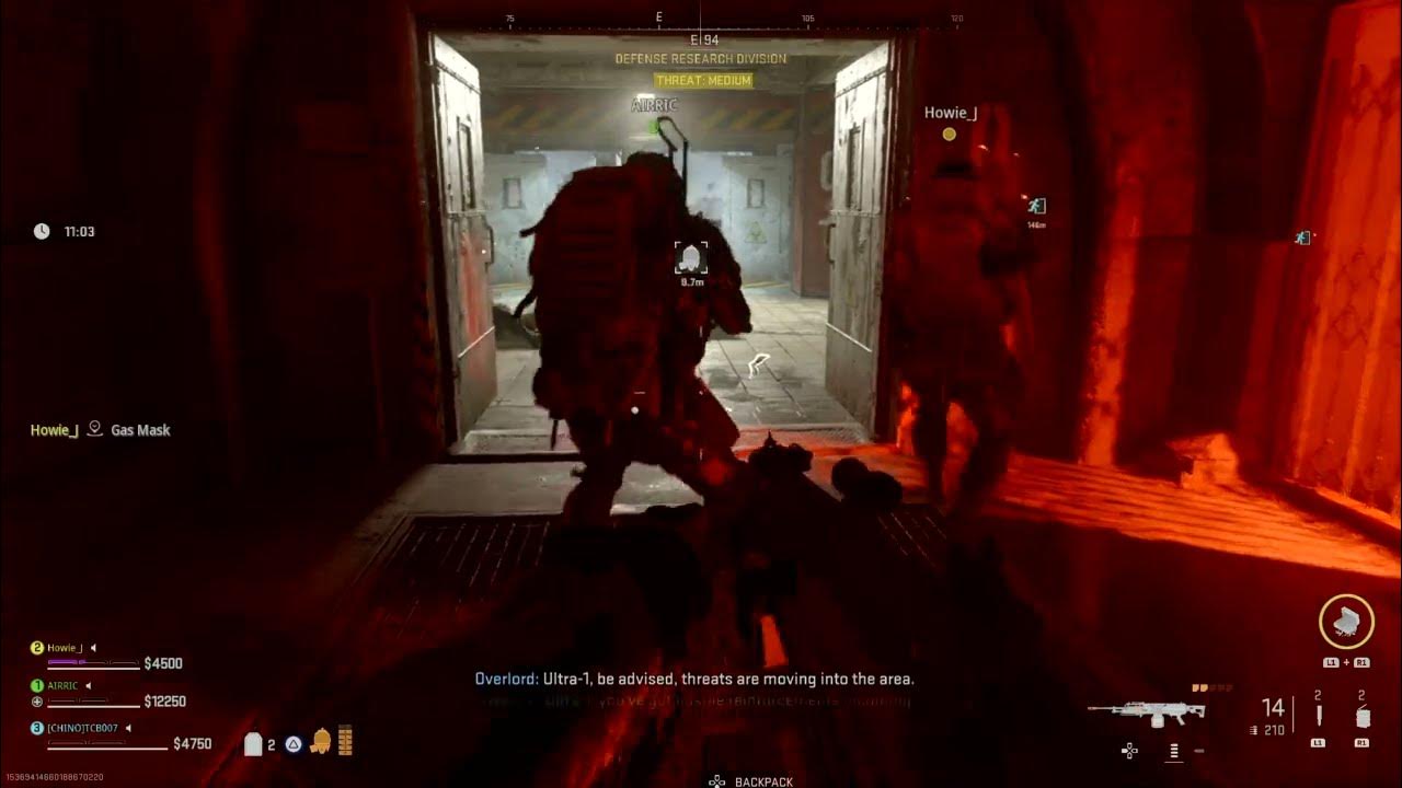 CoD MW2 Koschei Complex DMZ - Squad - Defense Research Division ☢️ Low-Light Combat Training ...