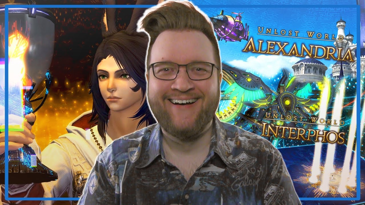 Alexandria Dungeon & Interphos Trial FINAL FANTASY XIV DAWNTRAIL MSQ ...