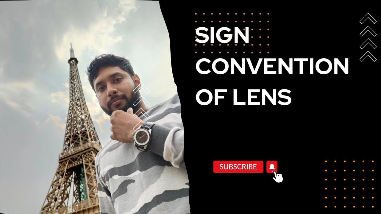 Sign Convention of lens #icseboard #cbse #physics - YouTube