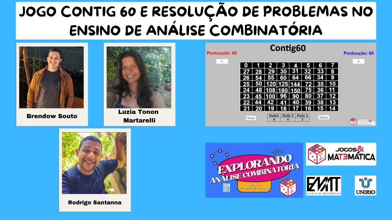 Jogo Contig 60 e resolução de problemas no ensino de Análise ...