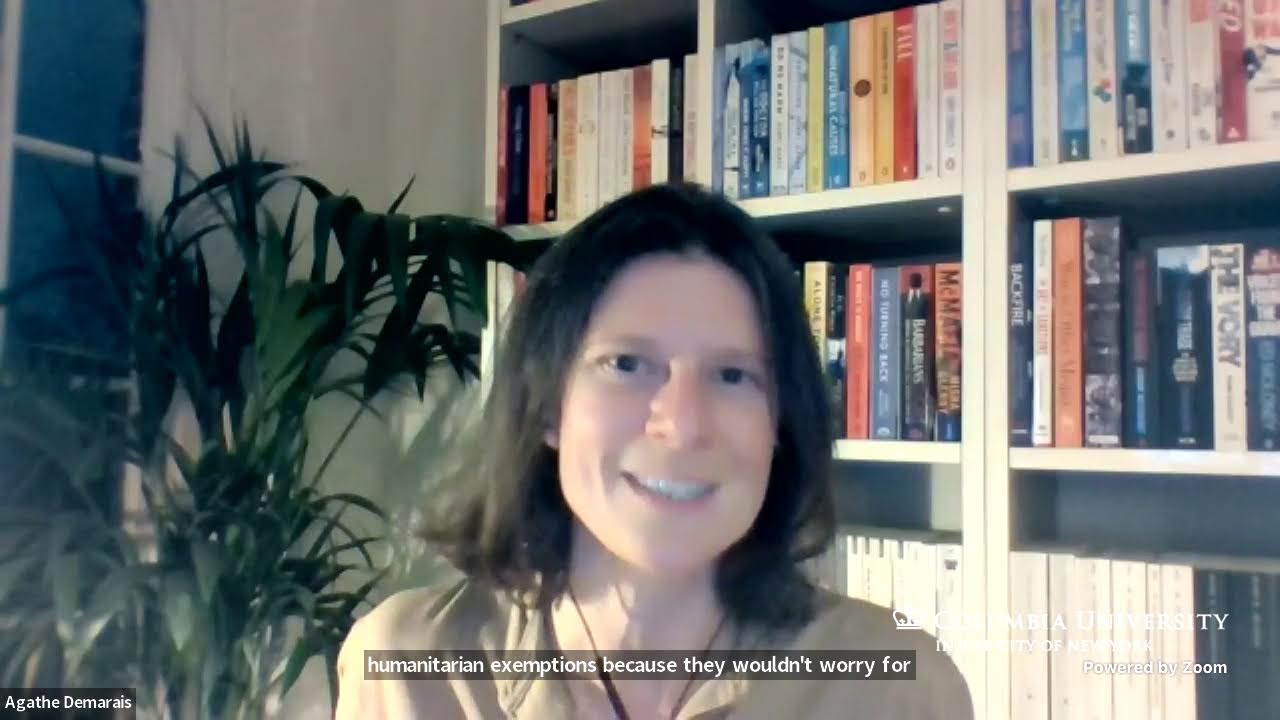 How Sanctions Backfire: A Book Talk and Fireside Chat with Agathe ...