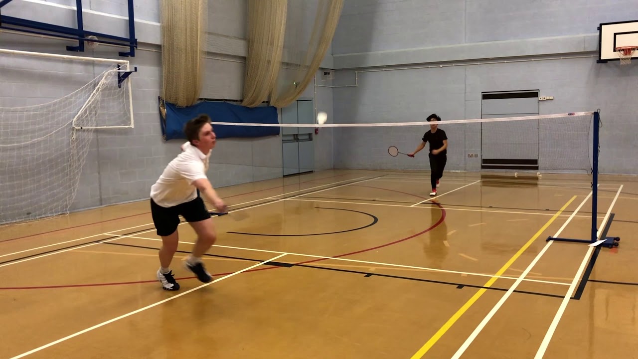 GCSE Sports Studies 2018 - Arran Gallagher (7) badminton footage - YouTube