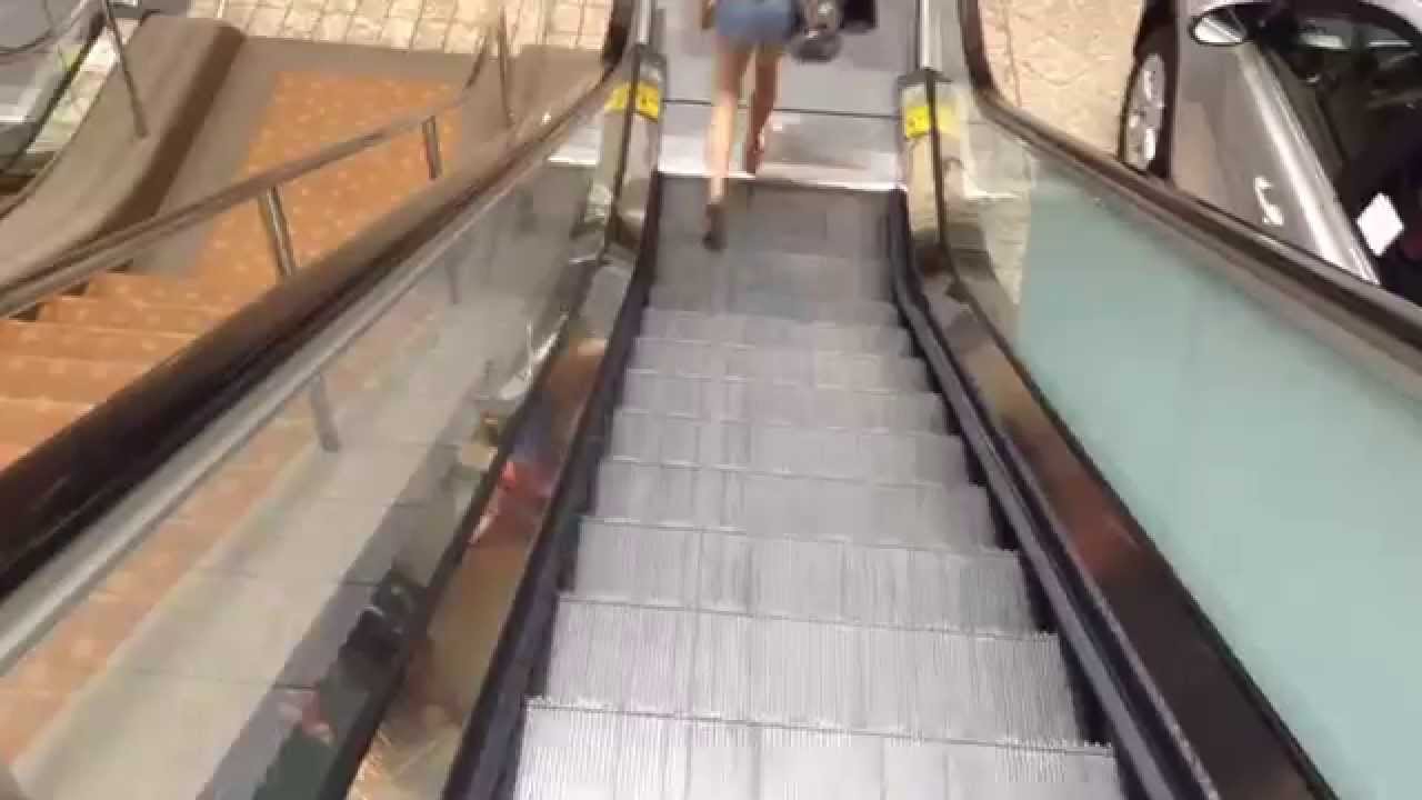 Schindler Escalators Near Sears Woodfield Mall In Schaumburg, IL - YouTube