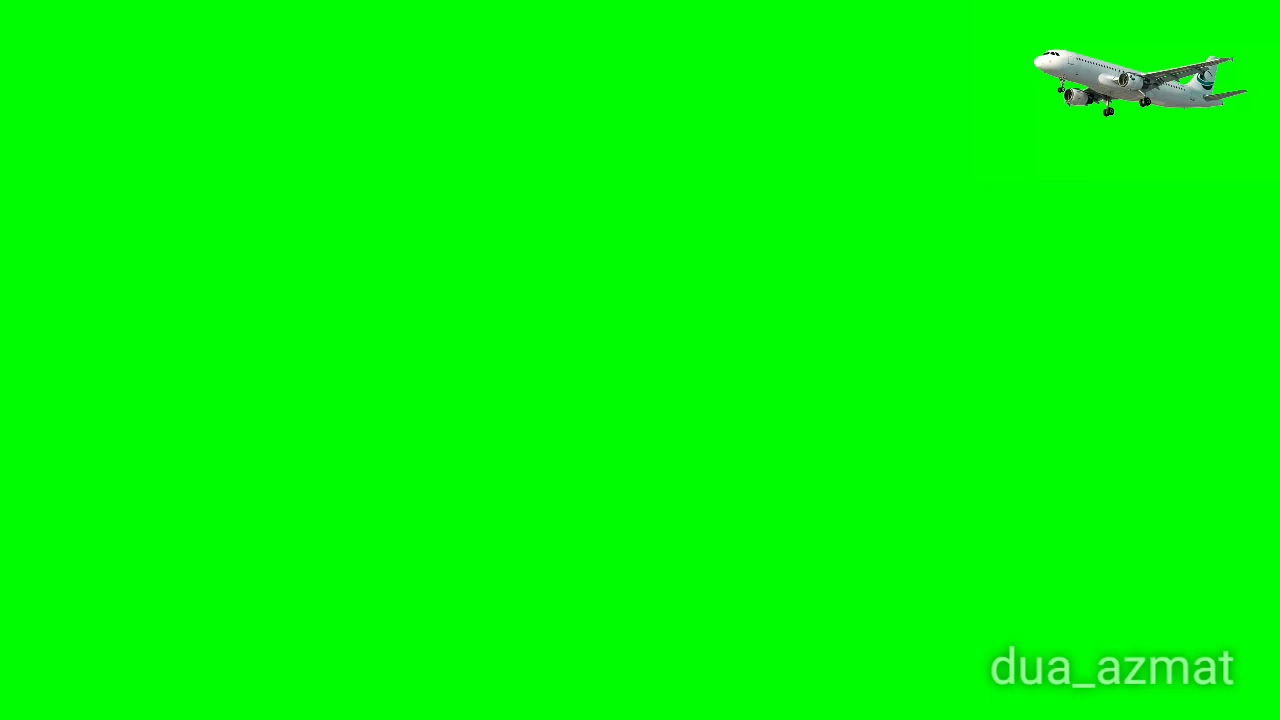 Aeroplane green screen effects - YouTube