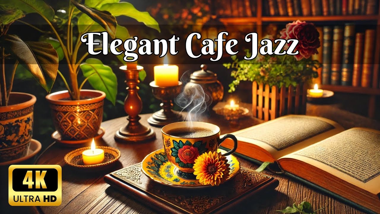 Elegant Cafe Jazz - Relaxing Cafe Music - #cafemusic #jazzmusic # ...