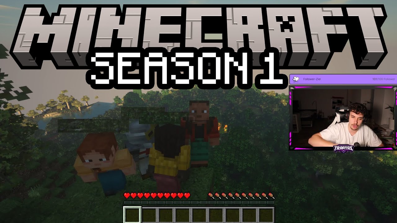 Es beginnt die Reise😍⚔️ Minecraft Season 1 - YouTube