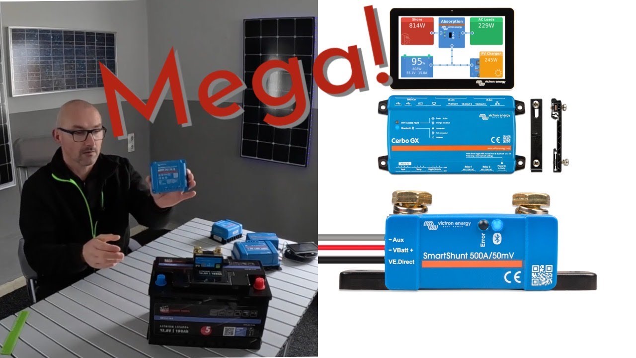 Strom im Wohnmobil - jetzt auch Intelligent - Victron das beste System ...