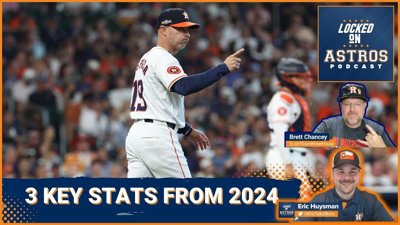 Astros: 3 stats that defined the 2024 season - YouTube