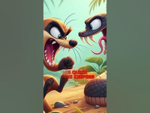 The snake and mongoose story english moral stories #shorts #shortvideo ...