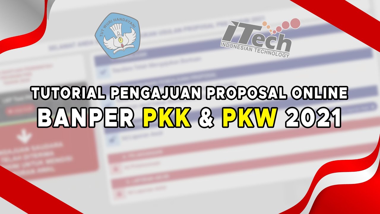 TUTORIAL PENGAJUAN PROPOSAL BANPER PKK & PKW 2021 - YouTube
