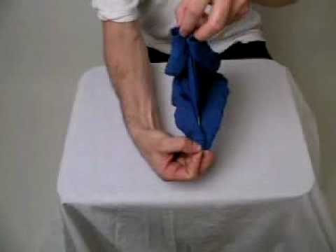 How to make a Chicken out of a Napkin - YouTube