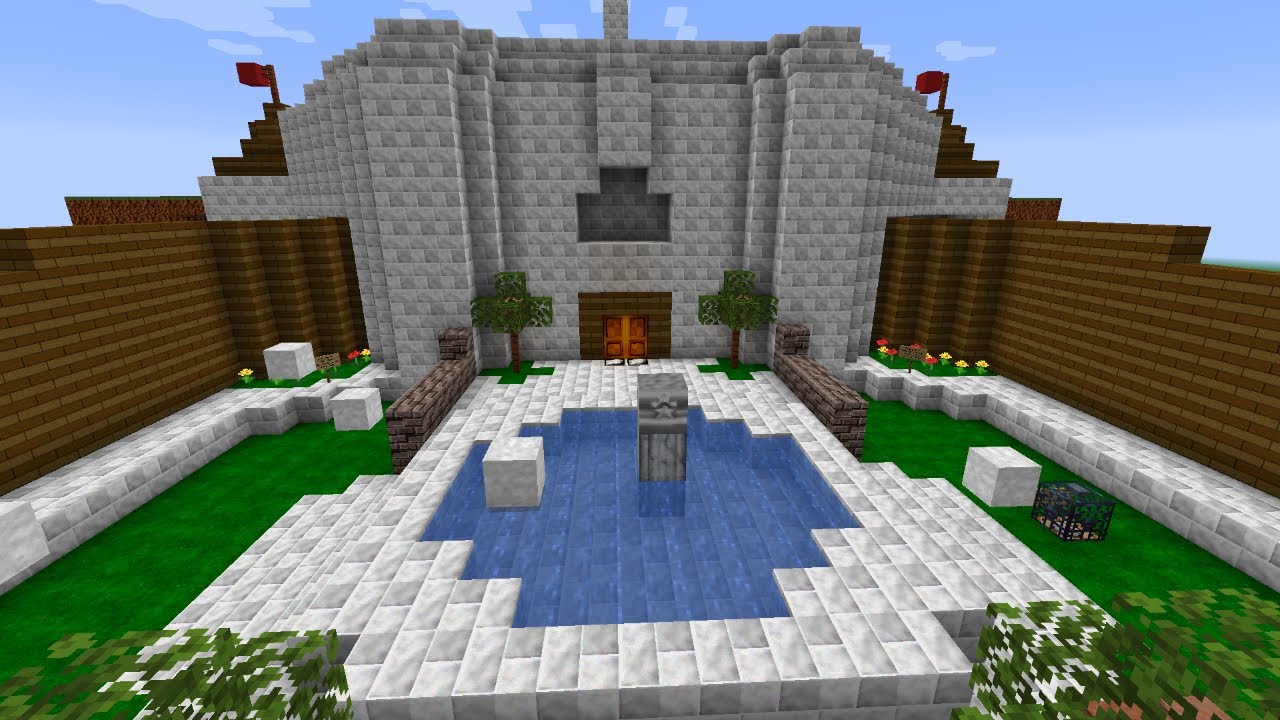 Super Mario 64 MINECRAFT Map | Episode 6: Castle Courtyard, Basement ...