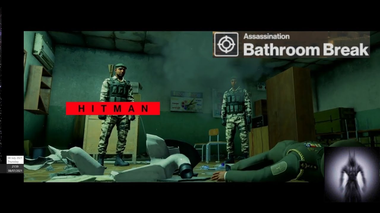 HITMAN The Targets, Bathroom Break Challenge, Reza Zaydan, Marrakesh ...