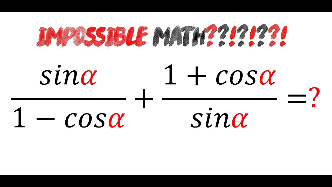 Tricky Trig Questions Made Easy Mastering Cos Sin And Trigonometry