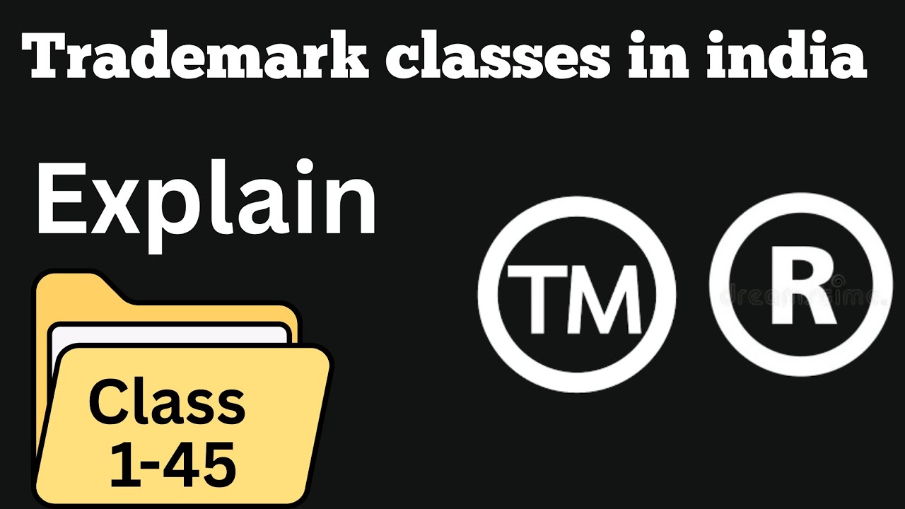 Trademark Classes in India in detail – from basics to the full list of ...