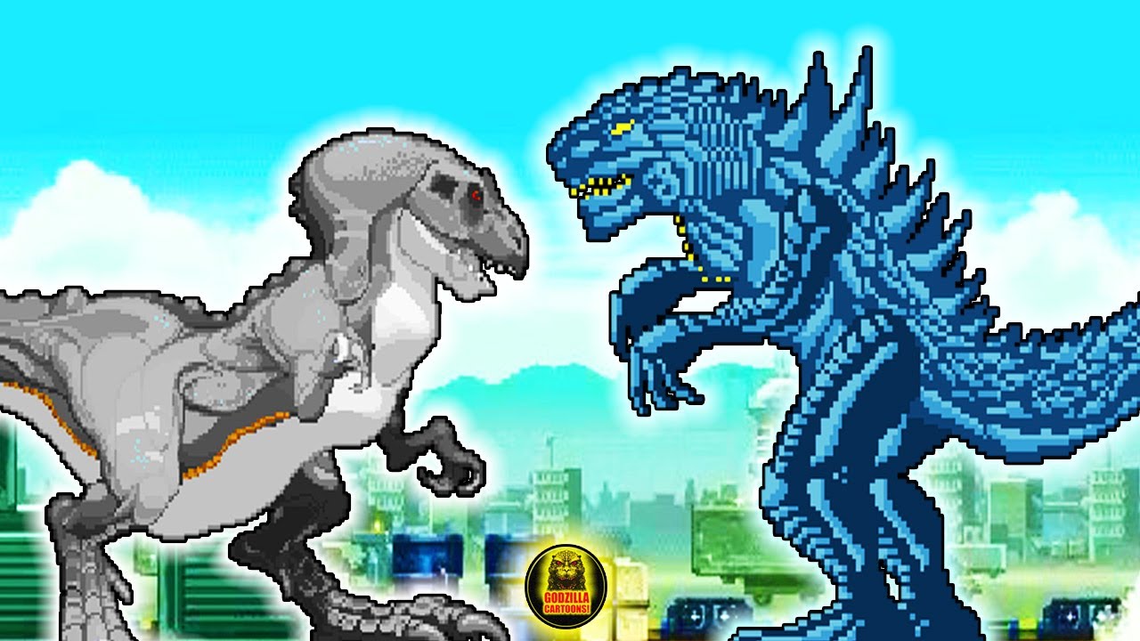 GODZILLA 1998 vs INDOMINUS REX 2018 - YouTube