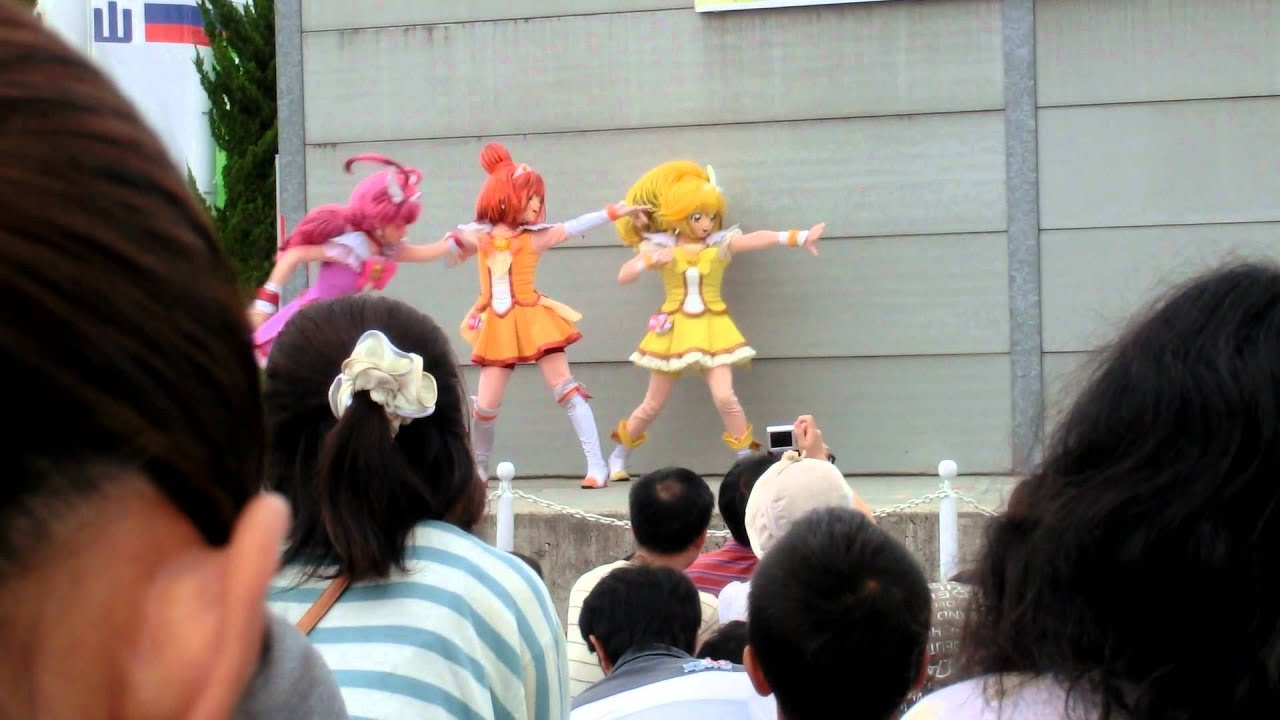 スマイルプリキュア! ショー Smile Precure! Show Opening 赤鬼登場 - YouTube
