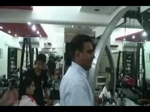 Mahi's Haircut by Habib (concluding part) - YouTube
