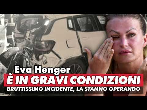 EVA HENGER È IN GRAVI CONDIZIONI: bruttissimo incidente insieme al marito, ora è sotto i ferri