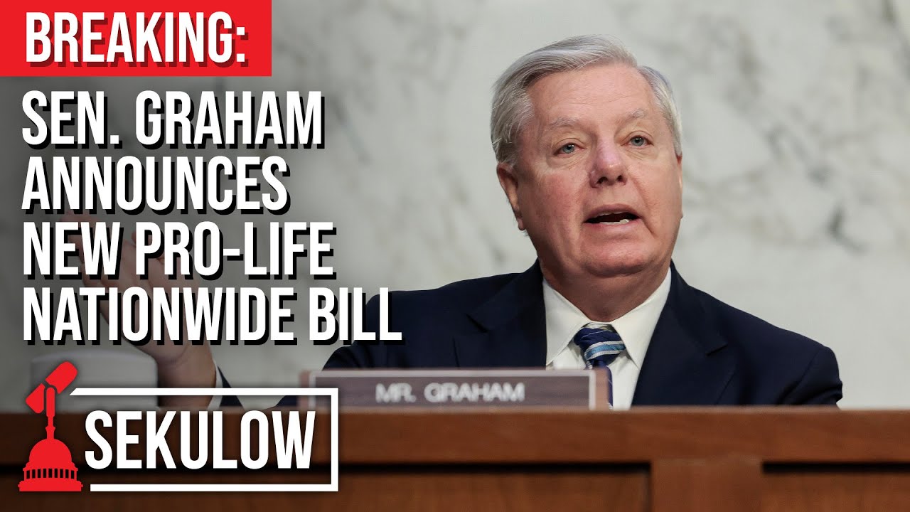 Breaking: Sen. Graham Announces New Pro-Life Nationwide Bill - YouTube