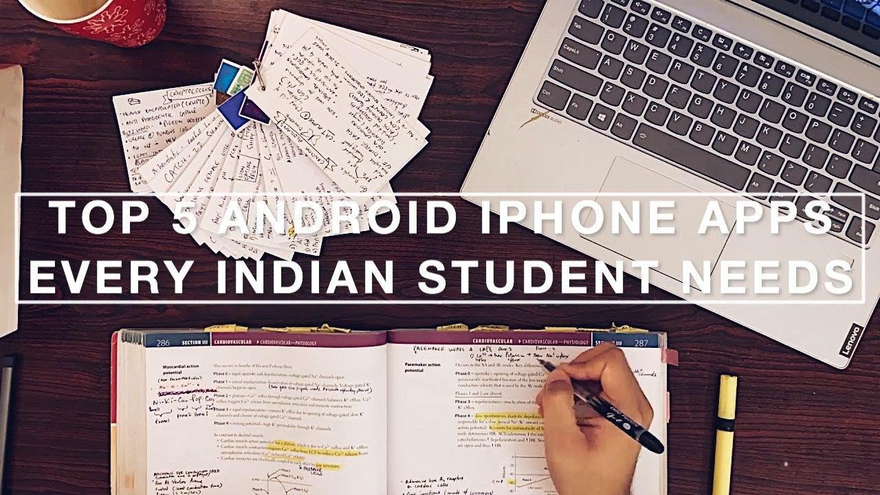 Top 5 android/iphone apps every Indian student needs [2020] - YouTube